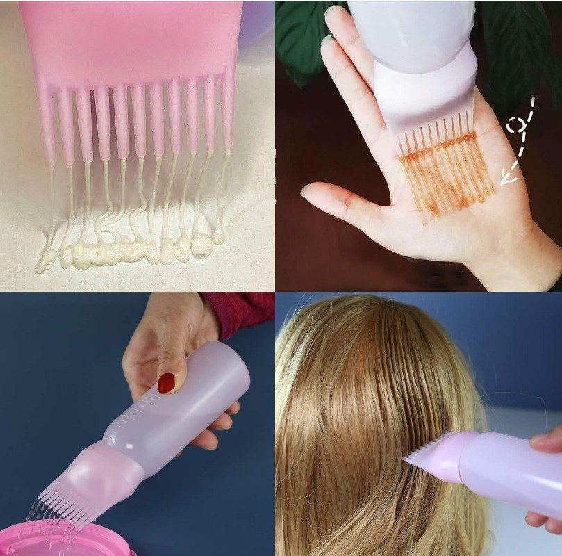 Hair Dye Applicator Hair Oil Spray Bottle / Dispensing Salon Hair ...