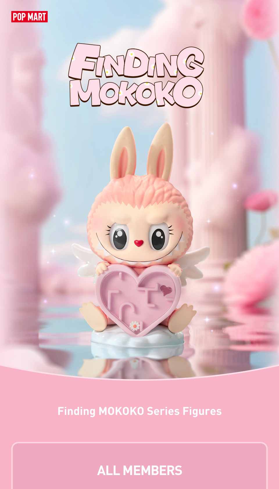 POP MART Finding MOKOKO Series Figures Blind Box Action Toys Figure ...