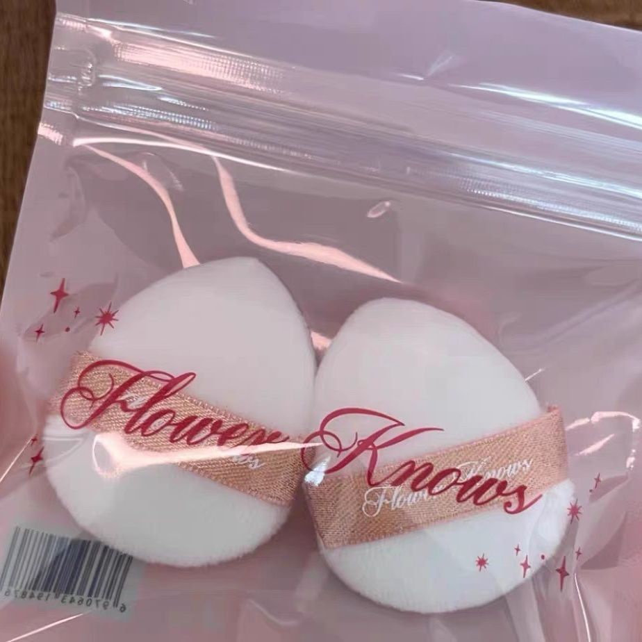 FLOWER KNOWS Super Soft Double-Sided Big Puff Thumb Puff Teddy Bear ...