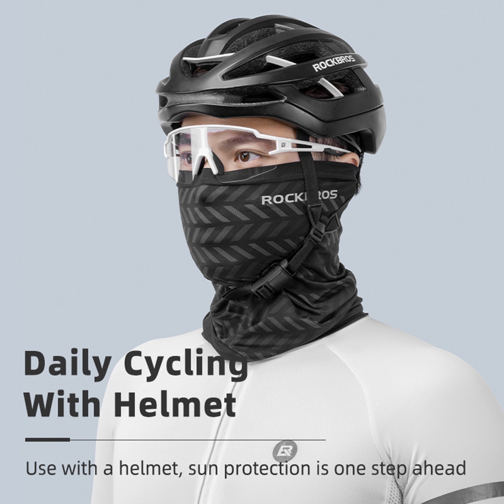 【3-day Delivery】ROCKBROS Upf50+ Mask Scarf Uv Sun Protection Mask ...