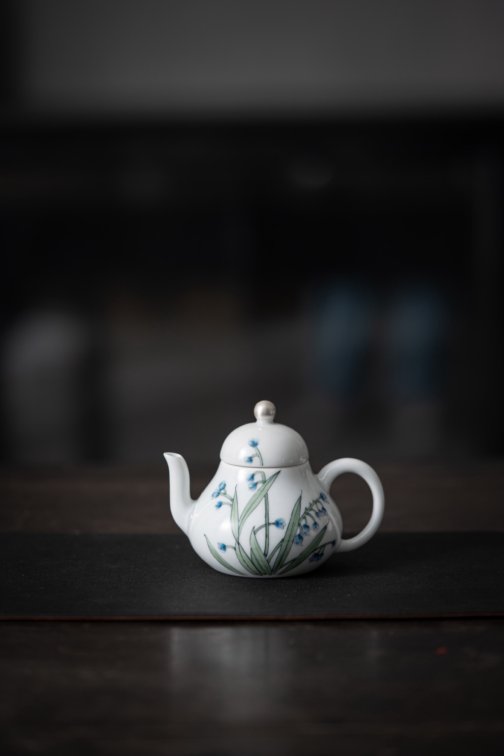 Underglaze Hand-Painted Gentleman Lan Siting Pot Kung Fu Tea Set ...