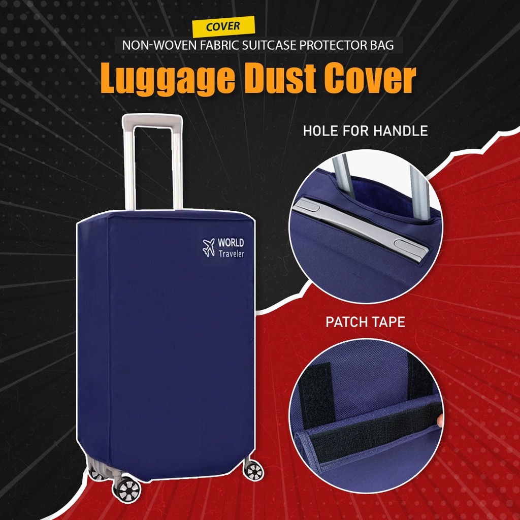 Travel Luggage Cover Protective Cover Dustproof Wear-Resistant Suitcase ...
