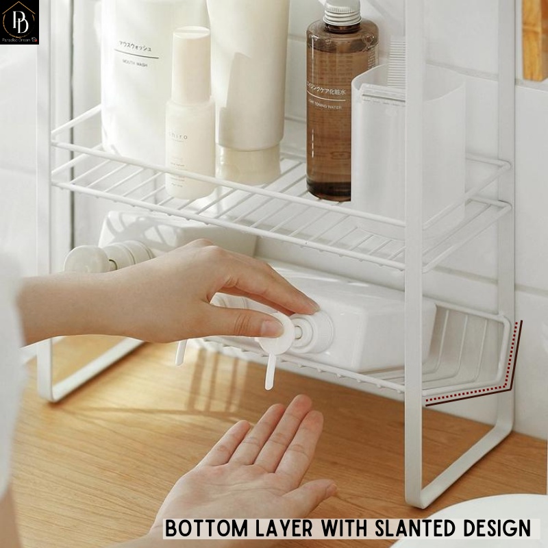 Paradiso-Ultra-Thin Kitchen Spice Condiment Rack/Slim Bathroom ...