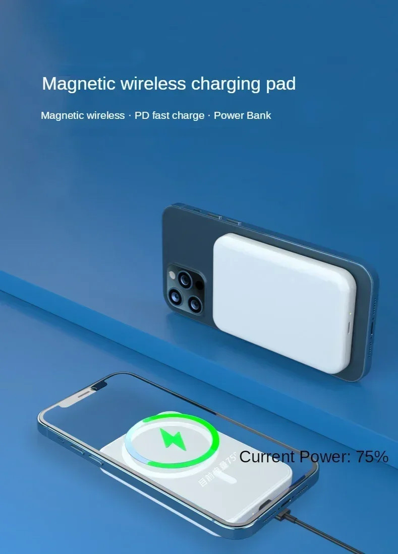 Snap & Go CCC 3C Magnetic Wireless 20000mAh PD 22.5W Fast Charging 3C ...
