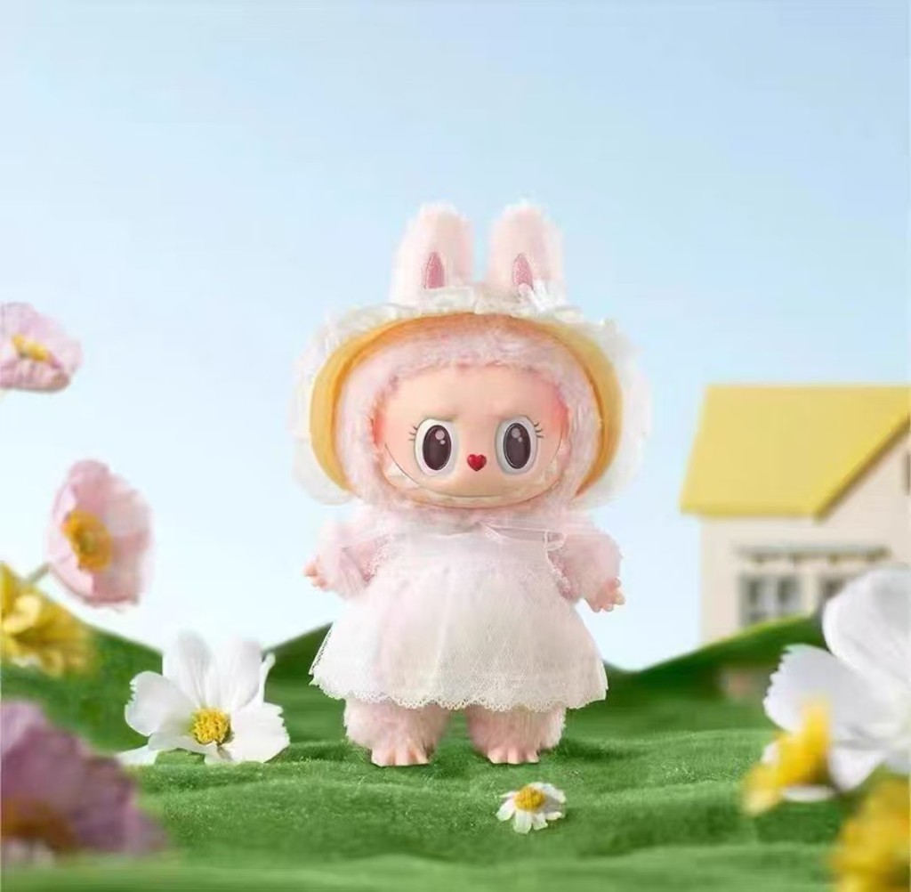 🇸🇬 POPMART The Monsters LABUBU MOKOKO FALL INTO SPRING Vinyl Plush Doll ...