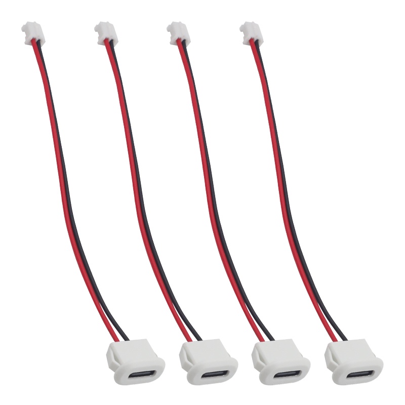 USB Type C Connector Jack Female Type-C With Card Buckle 3A High ...