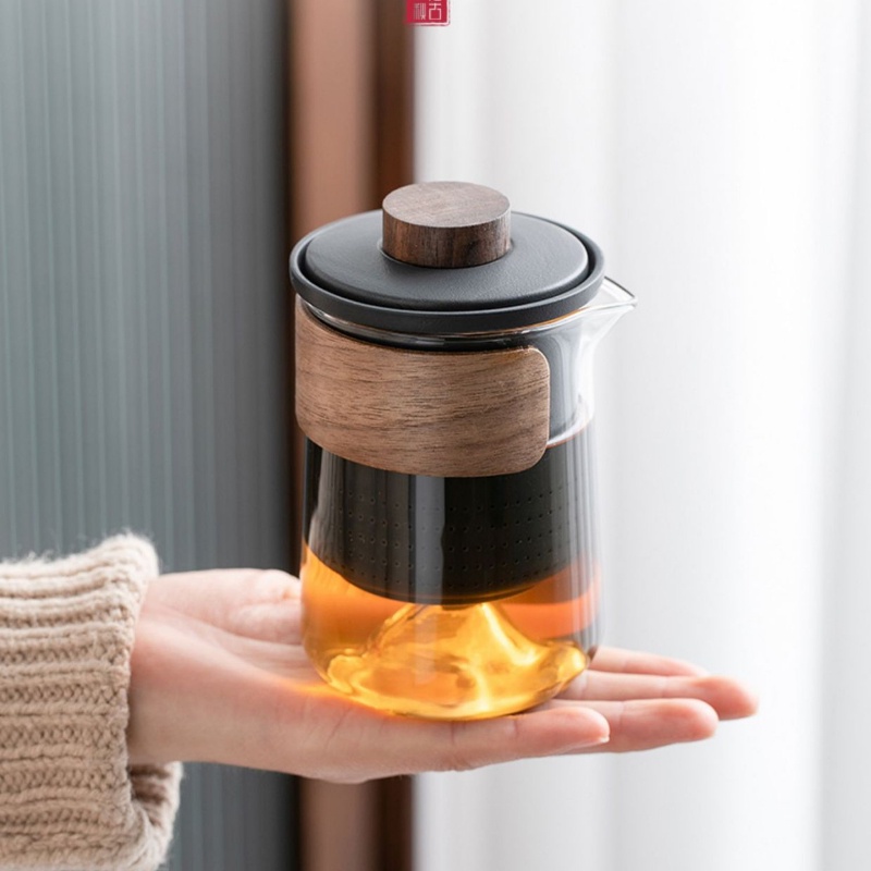 Portable Tea Set Yuanshan Travel Teacup Tea Set Small Set Glass Outdoor ...