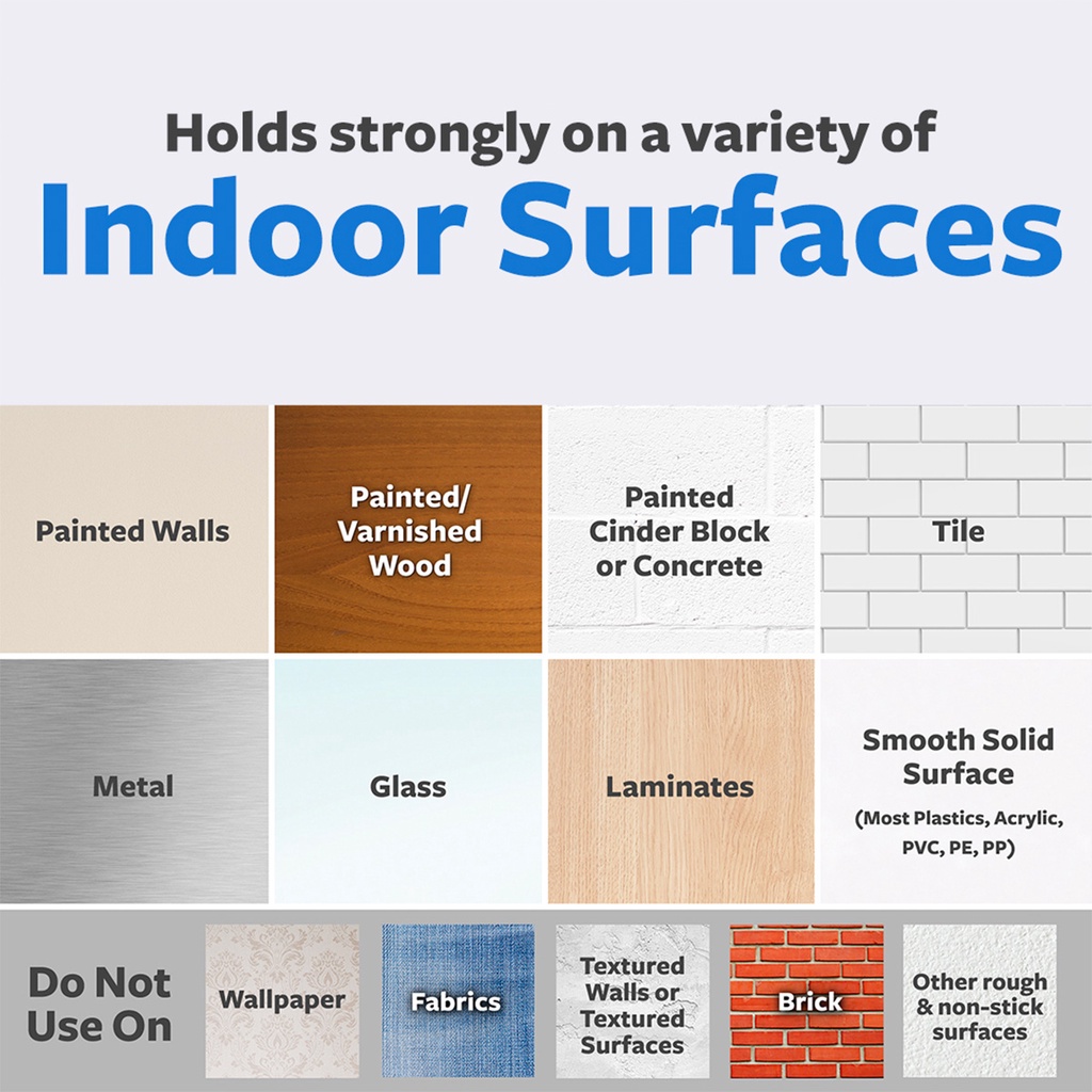 3M™ Command™ Bathroom Corner Shelf, 17715, Water Resistant, No Surface ...