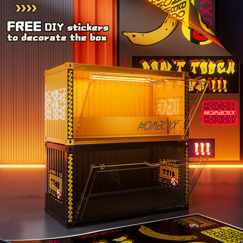 [SG Stock] Container Design Storage Popmart Display Box Figurine ...