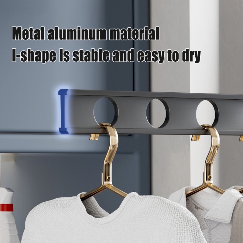 Outdoor Travel Portable Window Frame Clothes Hanger Portable Indoor ...