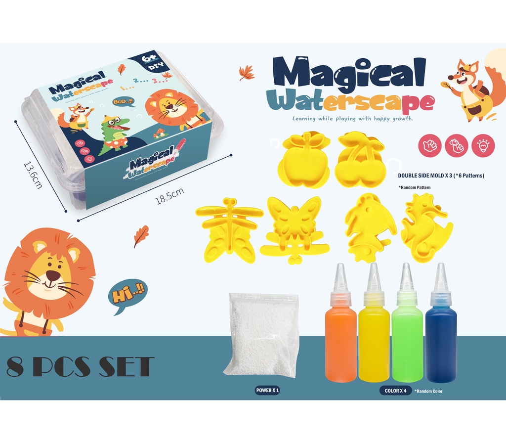 DIY Magic Water Elves Aqua Jelly, Early Learning Sensory Fun Science ...
