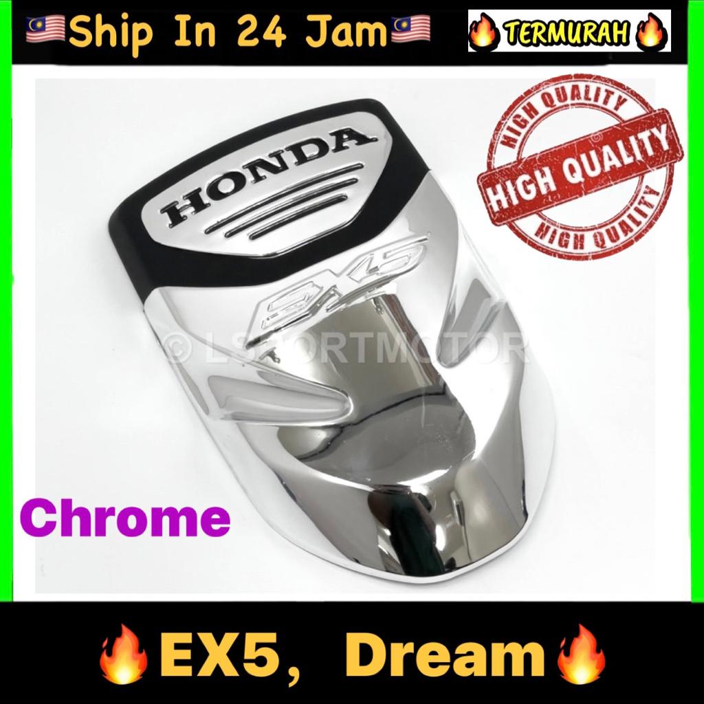 Honda EX5 HP / EX5 DREAM HORN EMBLEM HORN COVER LOGO LAMBANG COVER DADA DEPAN HON LOGO CHROME ...