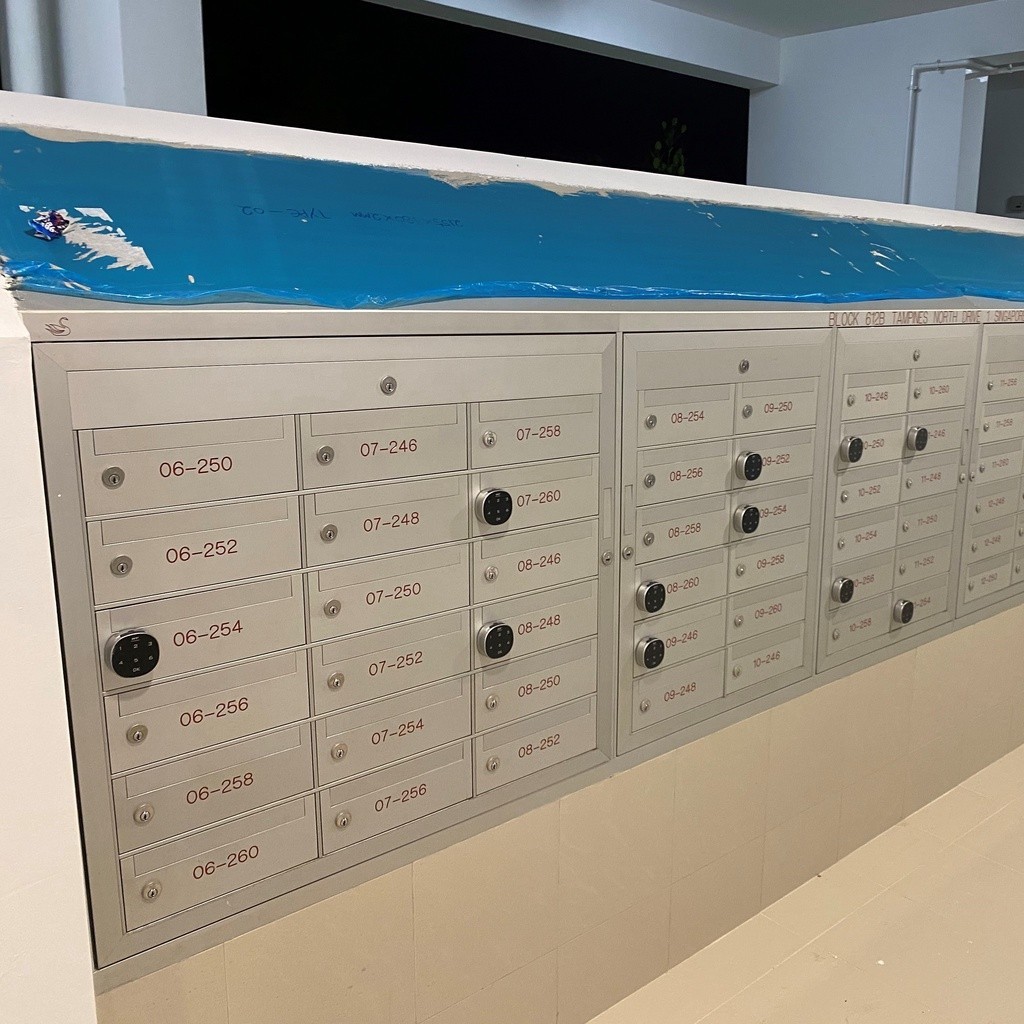 ★Facelift Security★Digital Mailbox Lock★Fingerprint★HDB/Condo Keyless ...