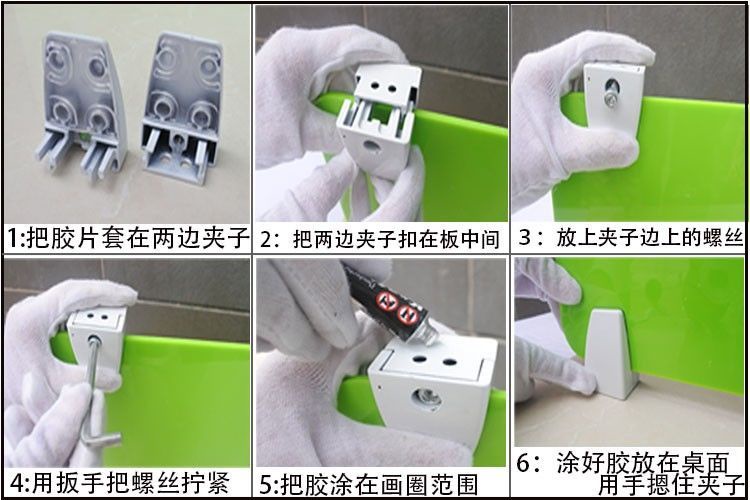 Customized Office Table Dam-Board-Station Sound-Absorbing Screen Table ...