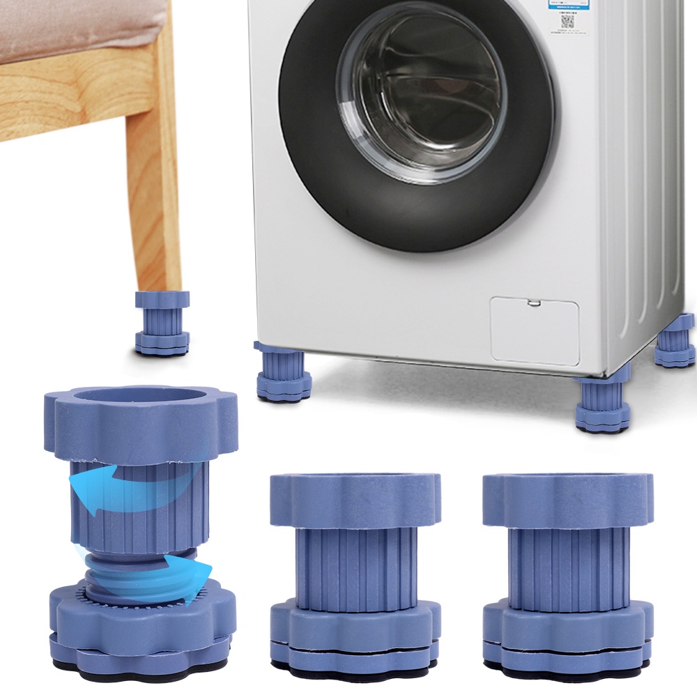 Adjustable Height Washing Machine Foot Pad - Washing Machine Anti-shock ...
