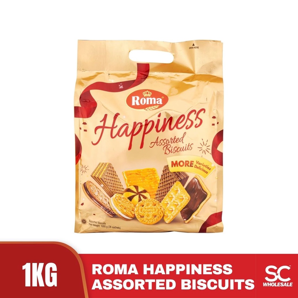 Roma Happiness Assorted Biscuits 1kg | Shopee Singapore
