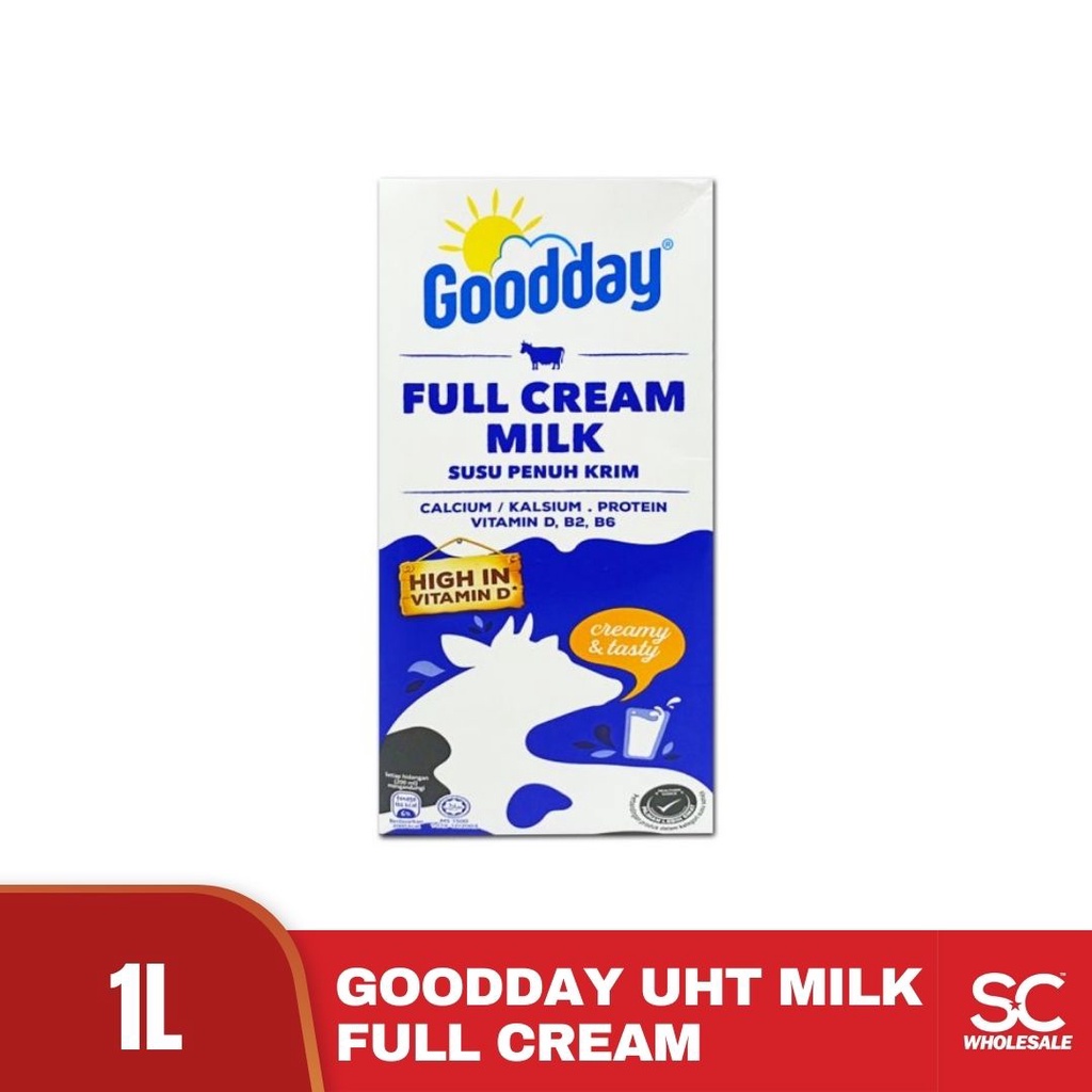 Goodday UHT Milk Full Cream 1L | Shopee Singapore