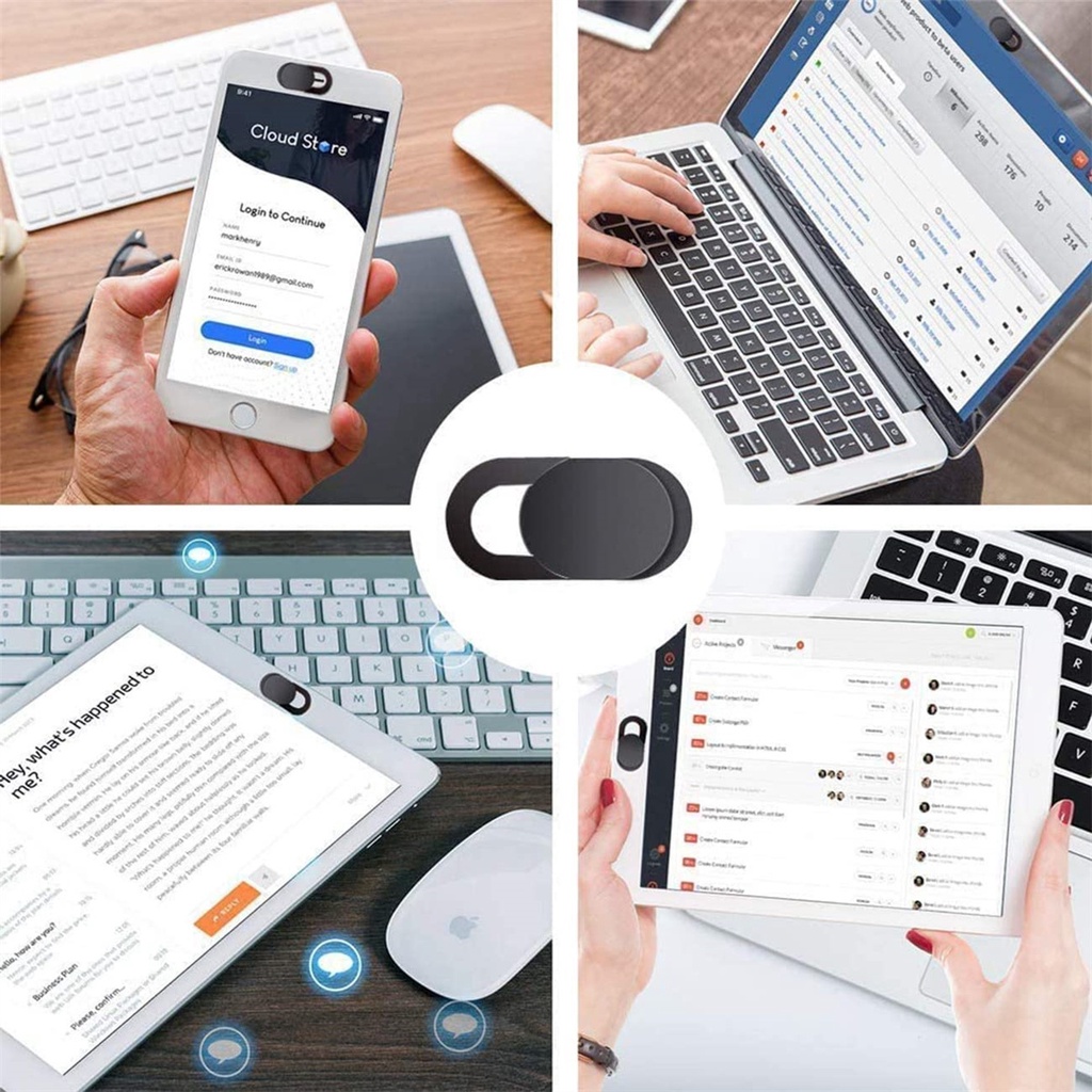 Camera Cover Laptop Accessories Webcam 10 Pcs Protecting Privacy ...