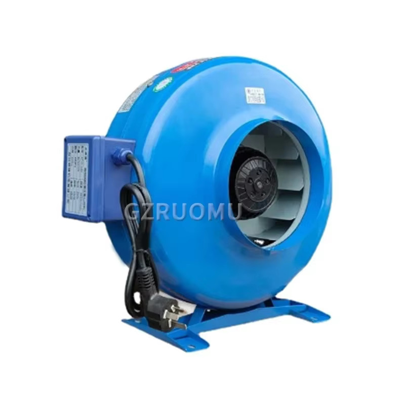 6inch 220V Exhaust Fans Home Silent Inline Pipe Duct Fan Bathroom ...