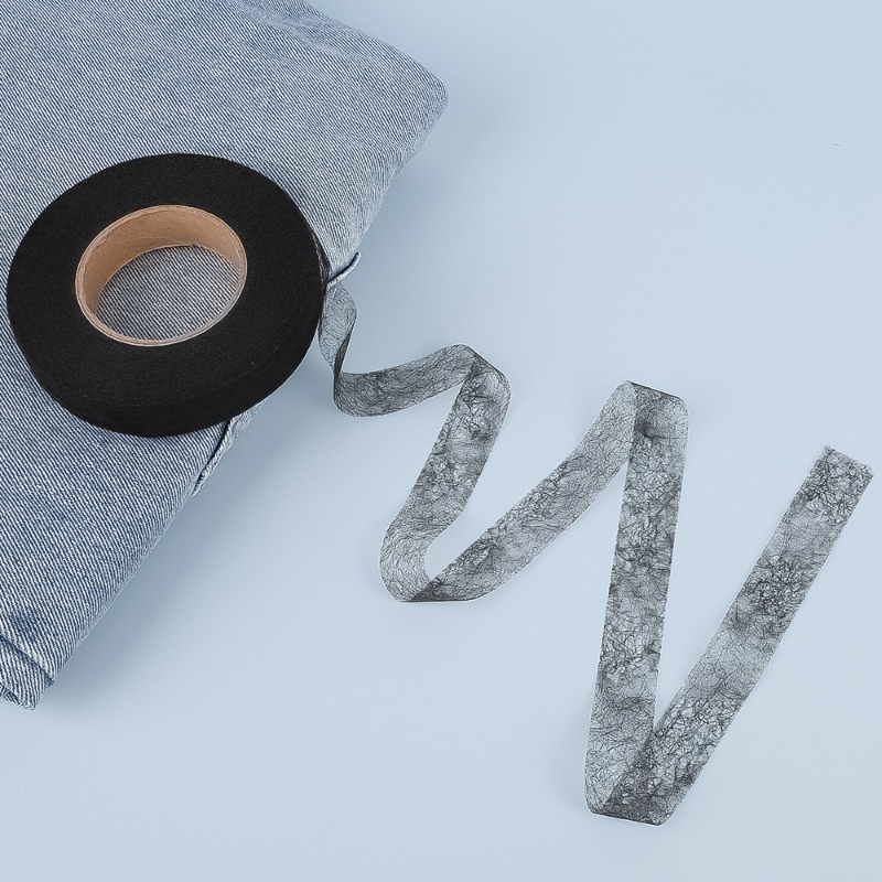 60M Double-sided Iron-On Fabric Fusing Tape / 1.0/1.5/2.0/2.5/3.0cm ...
