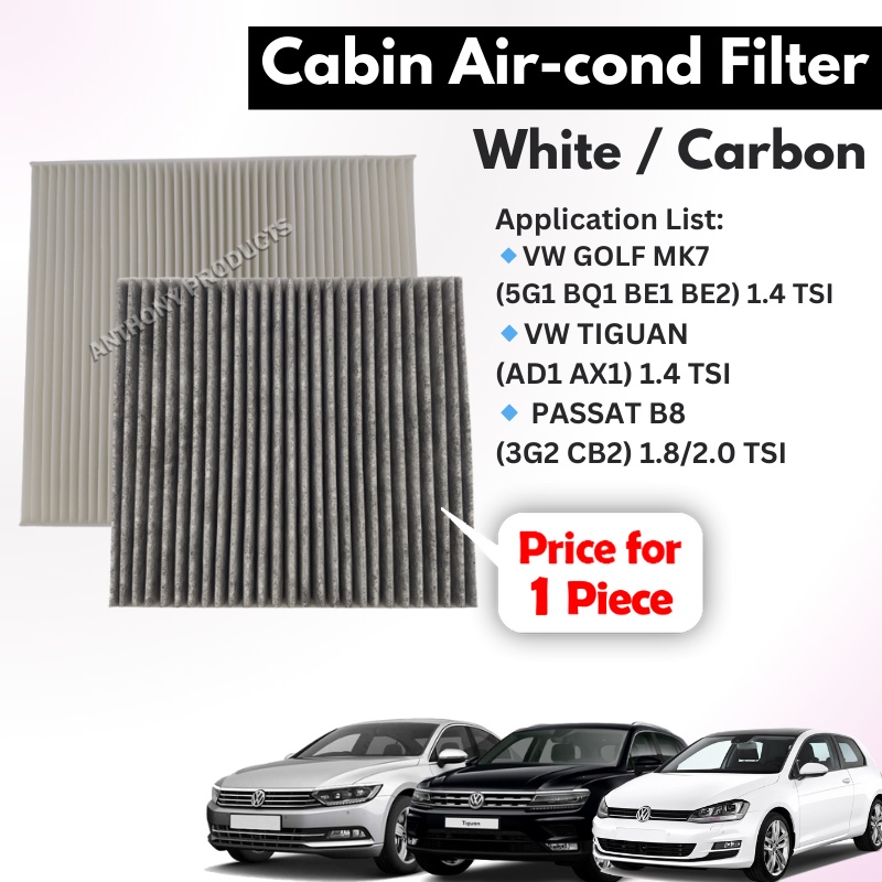 Volkswagen Golf MK7 / New Tiguan 1.4 / Passat B8 1.8, 2.0 TSI Cabin ...