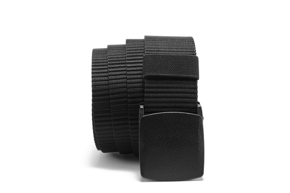 Men's Breathable Nylon Belt - Adjustable Snap Lock Buckle for Casual ...