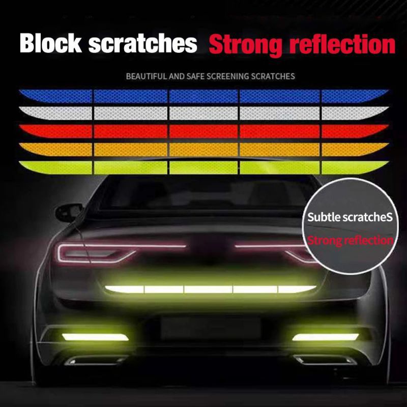 2/4/10Pcs Car Self Adhesive Anti-Collision Strip Decal / Car Door Body ...