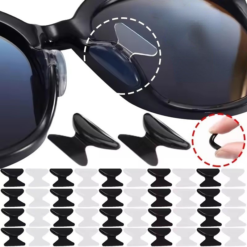 8Pcs Anti Slip Glasses Nose Pad Eyeglasses Nose Rest Spectacles ...