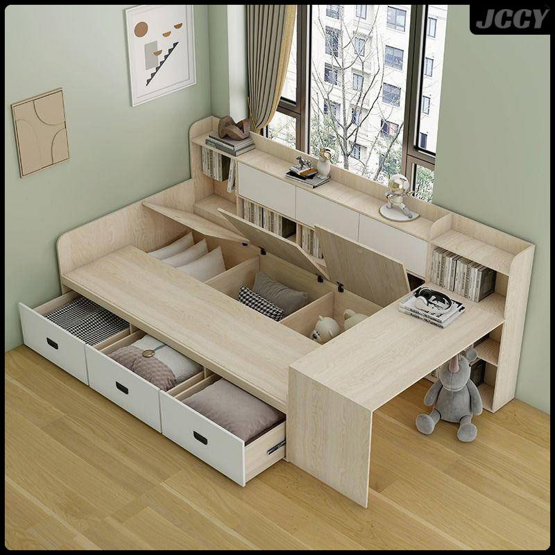 Bed Desk Combination Tatami Desk Modern Simple Multifunctional ...