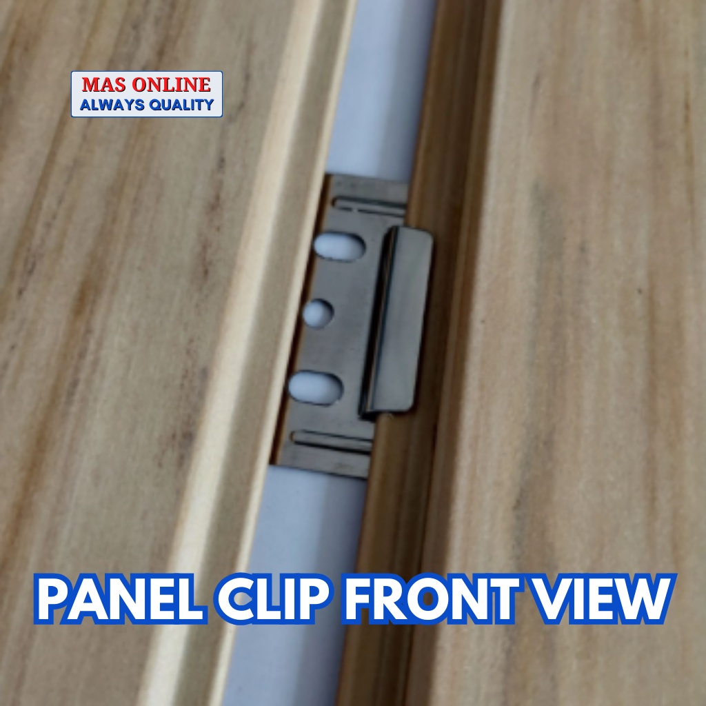 Metal Clips for PVC Fluted Panel Wall Panel Fluted Wall Panel ...