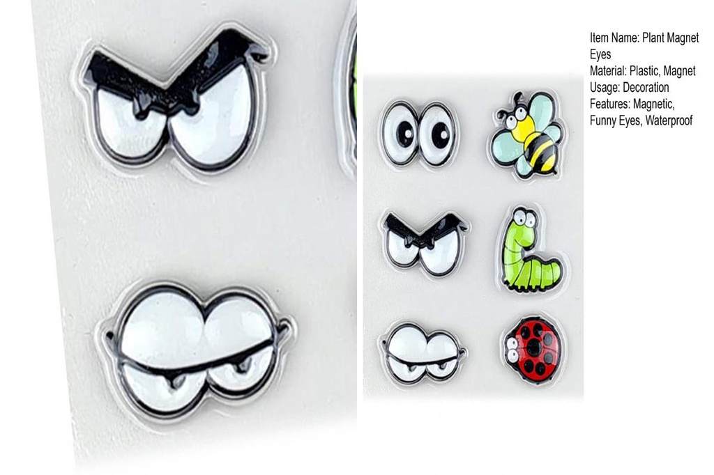 greatdream| Unique Plant Accessories Monstera Magnet Eyes Adorable ...