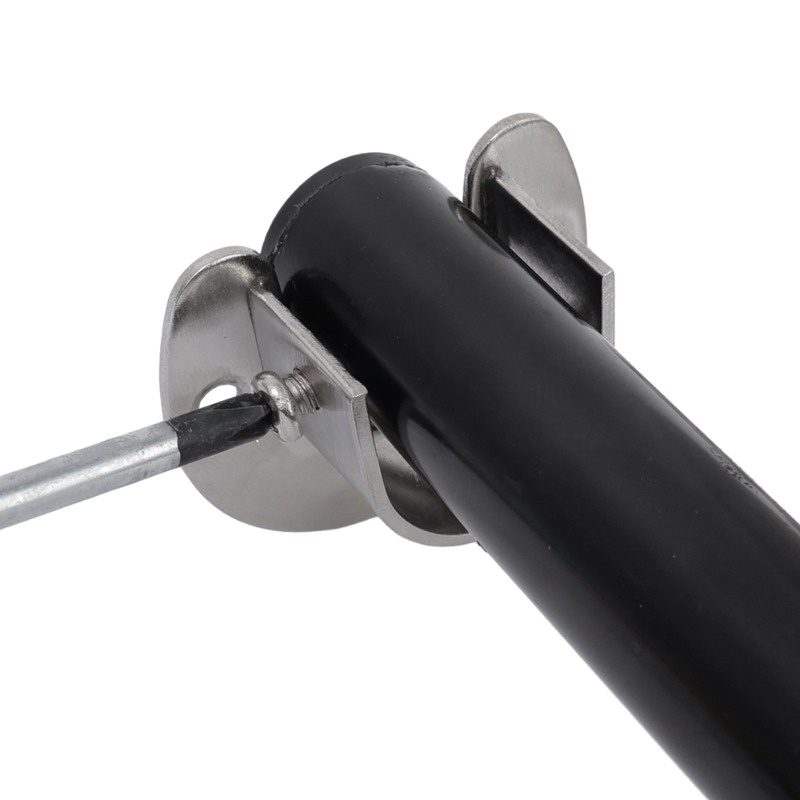 2Sets Hanging Rod U-shaped Round Tube Bracket Socket - Stainless Steel ...