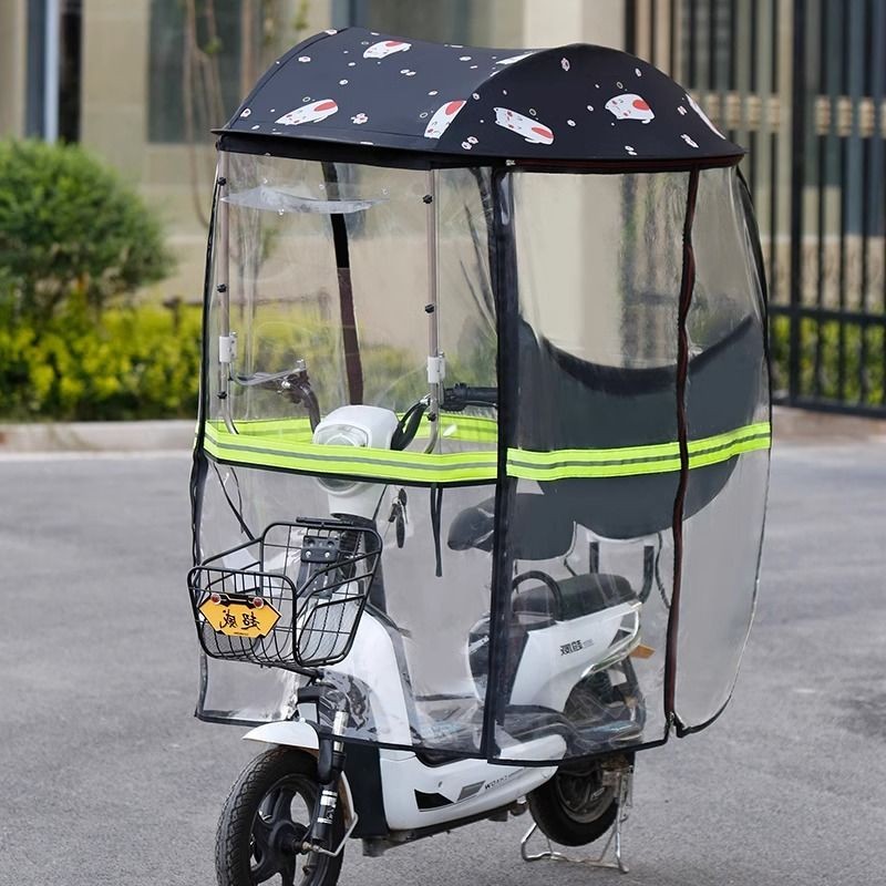 Electric Vehicle, Motorcycle Canopy, Parasol, Battery Car Canopy ...