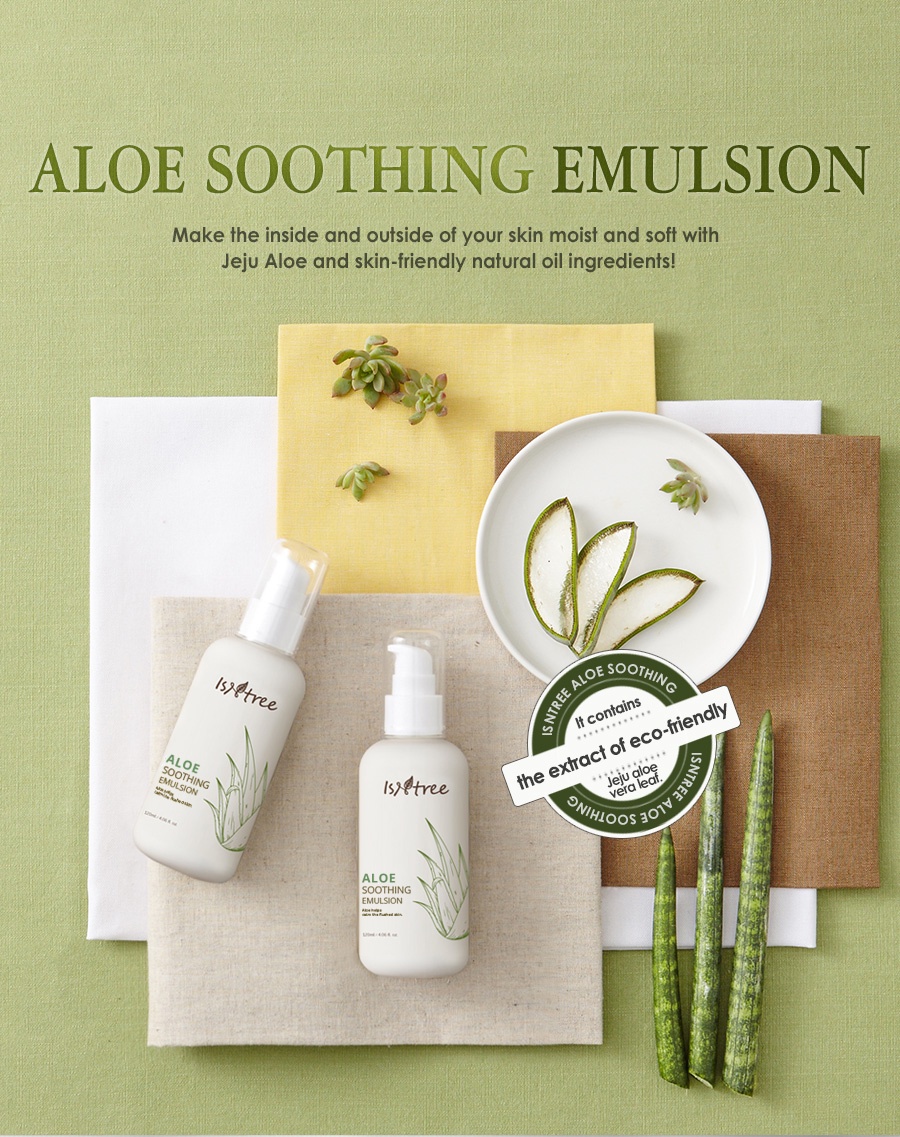 Isntree Aloe Soothing Emulsion 120ml | Shopee Singapore