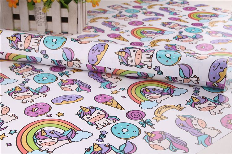 Children's Day Cute Cartoon Birthday Gift Gift Box Wrapping Paper ...