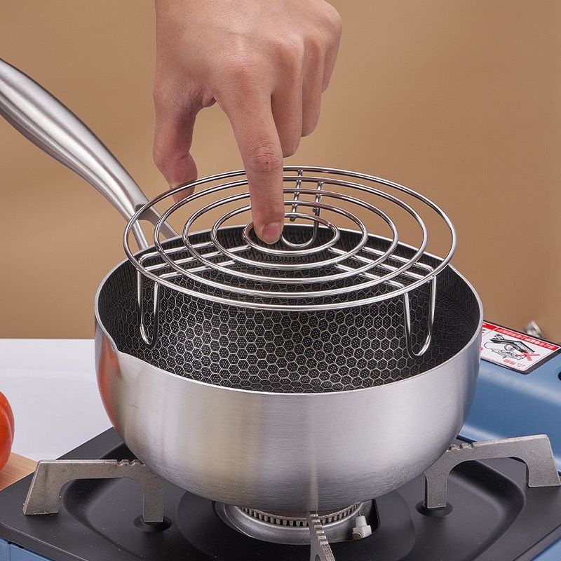 304 Stainless Steel Water Contactless Steam Rack Steamer Household ...