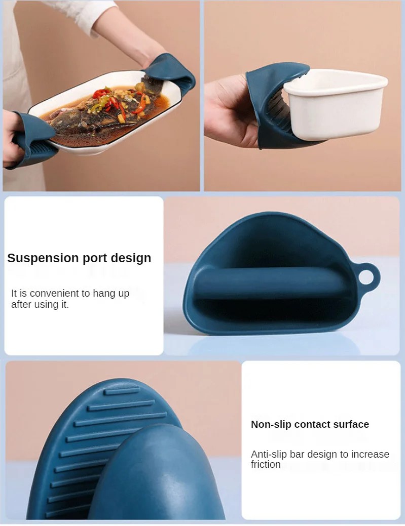 Anti Scalding Clip Set Non-Slip Ovens Microwave Steamer Bowl Carrier ...