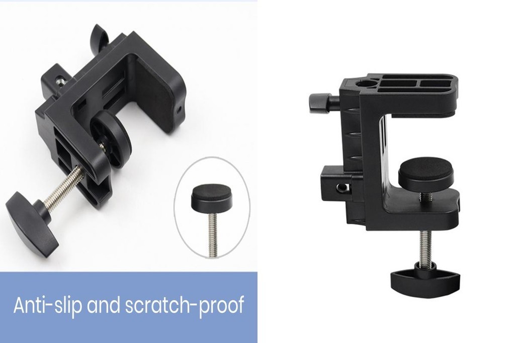 GOF Table Mount Clamp Table Mount Holder Stand 360-degree Rotation ...
