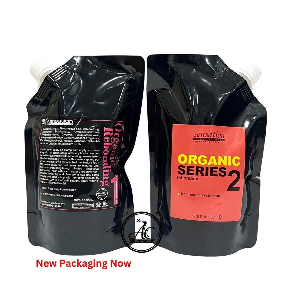 ST Sensation Rebonding Cream 500mlx2 拉直膏 Ubat Lurus Straight | Shopee Singapore