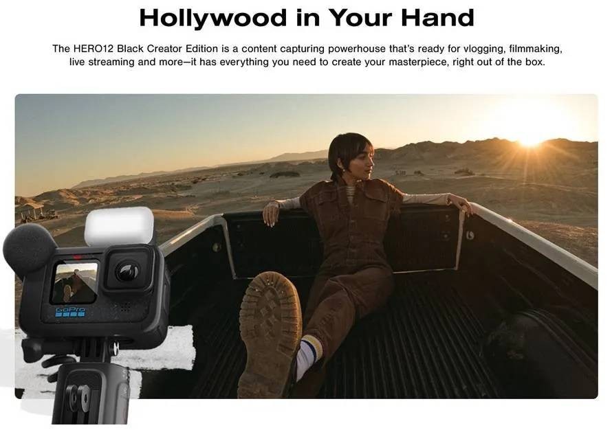 GoPro HERO12 Black Creator Edition | Shopee Singapore