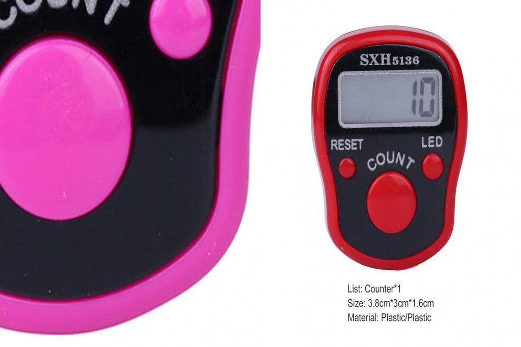 Electronic Counter High Sensitivity Mini Screen Plastic Digital 5 Digit ...