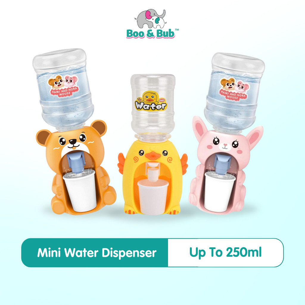 Boo&Bub Mini Water Dispenser | Appliance for Kids | Cute Duck Rabbit ...