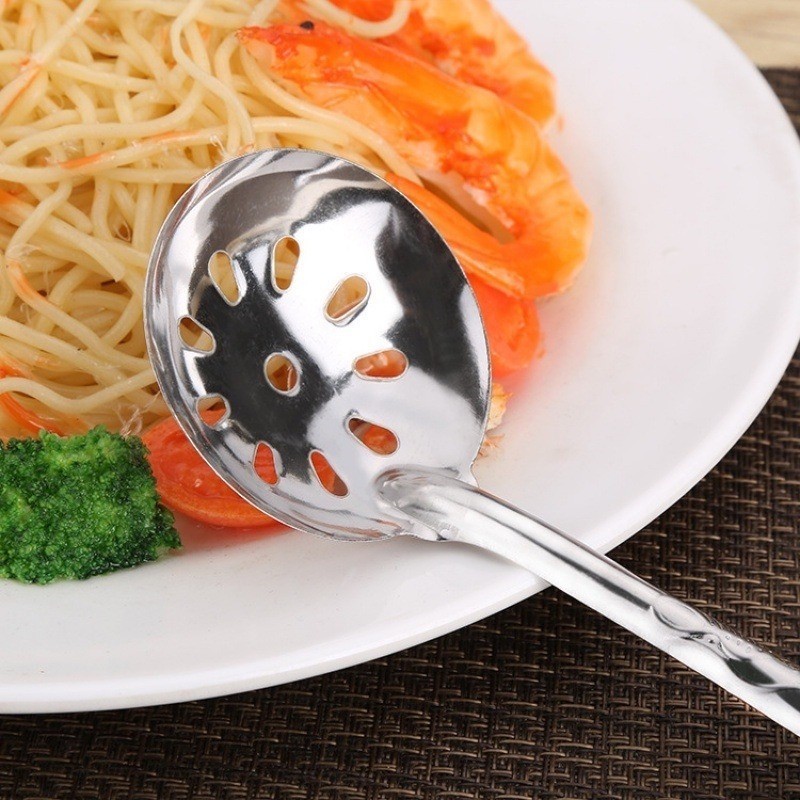 Stainless Steel Strainer Spoon - Hot Pot Strainer Spoon - Long Handle ...