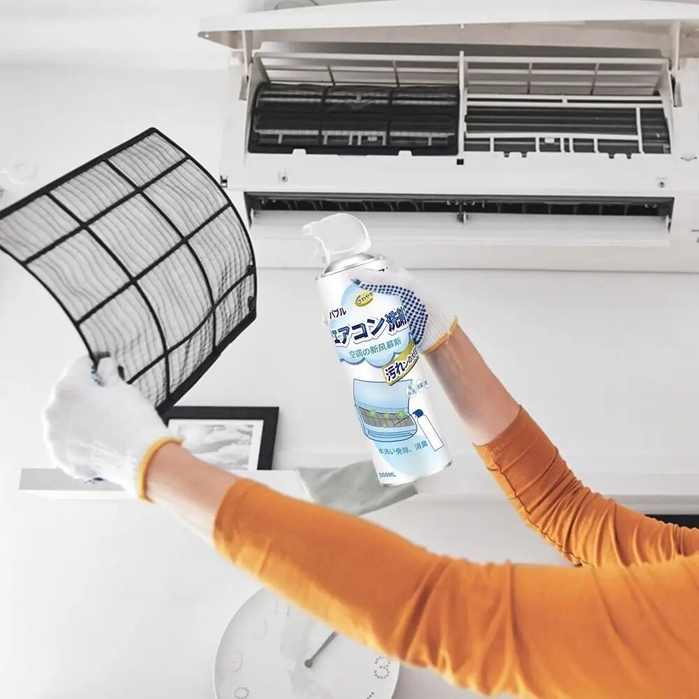 500ml Air Conditioner Cleaner Foam Spray Air Conditioner Cleaner No ...