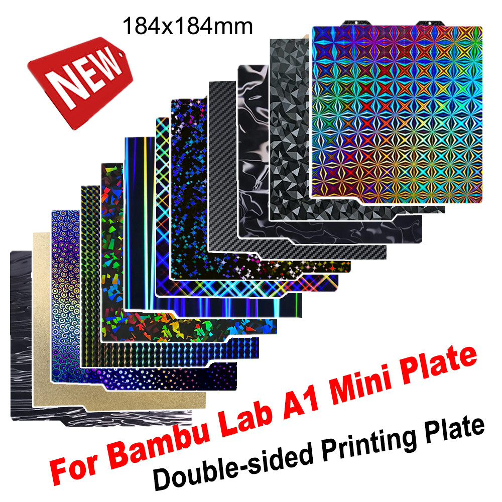 For Bambu Lab A1 Mini Build Plate Textured PEI Sheet PEO PET Carbon ...