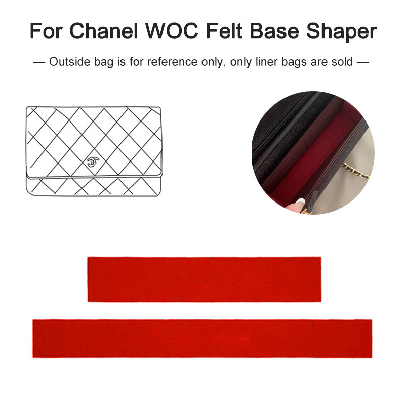 2pcs Fits for Cc Woc Base Shaper Insert Bag Organizer Handbag Portable ...