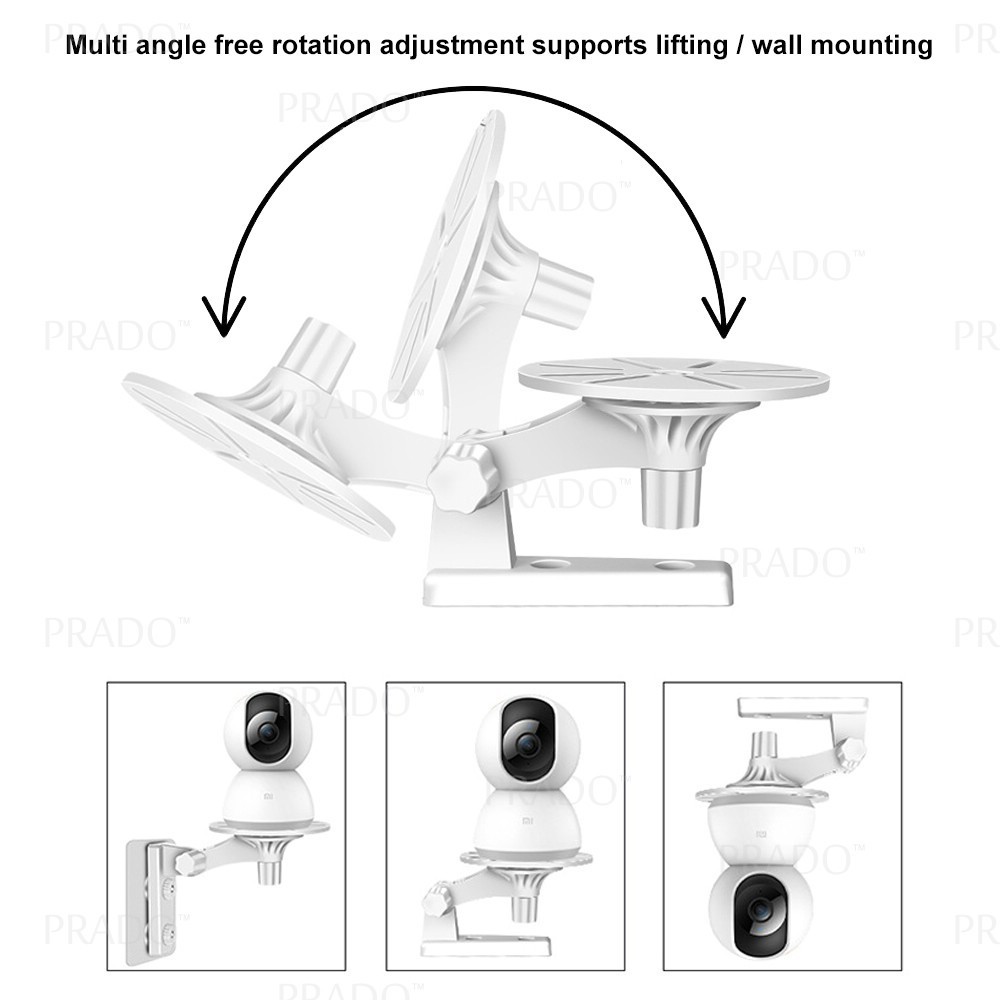 PRADO Universal CCTV Stand Wall Mounted CCTV Holder Punch-Free CCTV ...