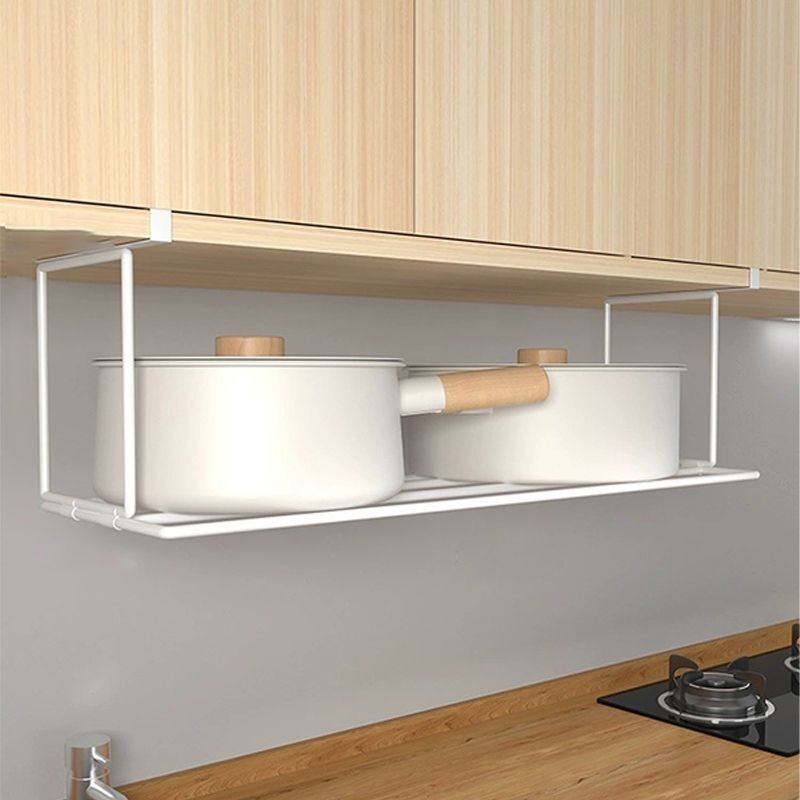 【Ready stock】Perfection free kitchen hanging storage rack can be load ...