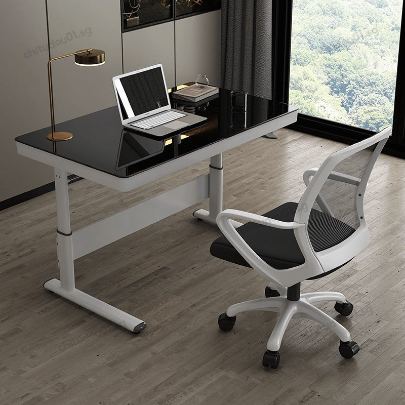 Elevating Computer Desk Modern Work Desk Student Study Desk Adjustable ...