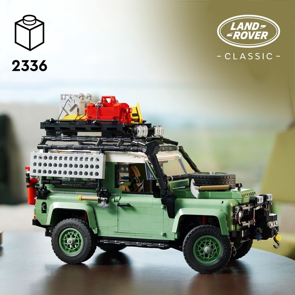 LEGO Icons 10317 Land Rover Classic Defender 90 Building Set Toys (2336 ...
